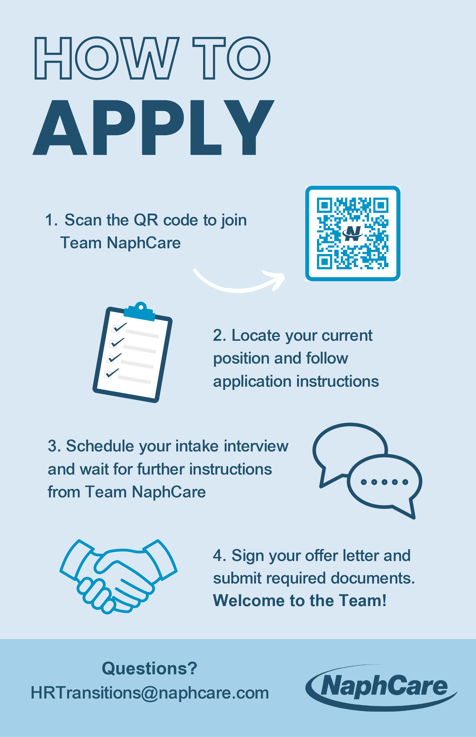Recruiting Collateral – 23 Design - NaphCare